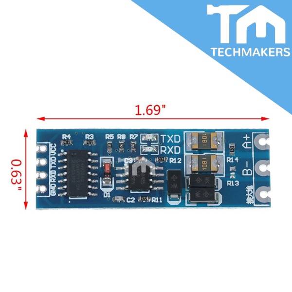 UART Serial Port RS485 485 Converter To TTL Module High Speed XTVS