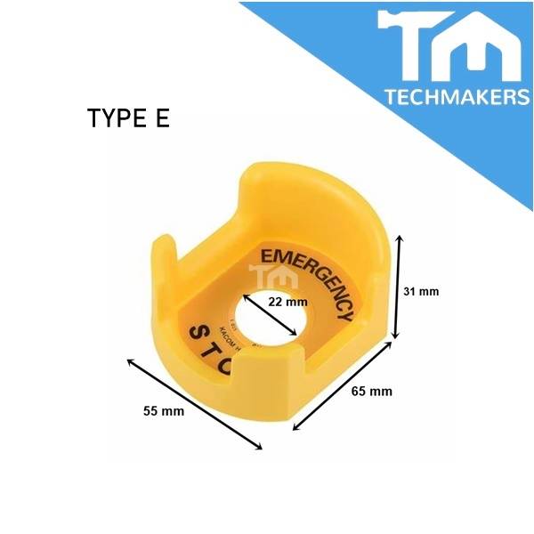 emergency button guard