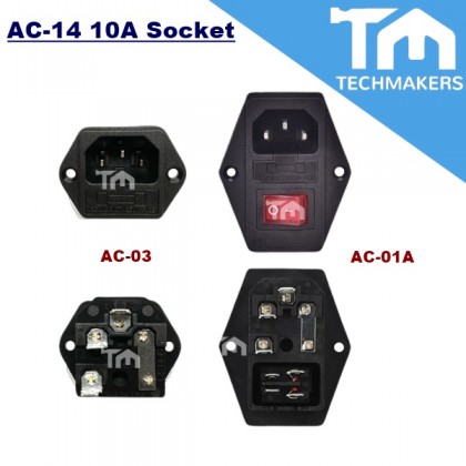 ac power socket 3 pin