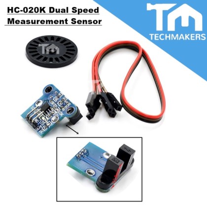 1Set HC-020K Double Speed Measuring Sensor Module with Photoelectric ...