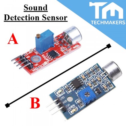KY-038 (Red) XD-74 (Blue) Sound Detection Microphone Sensor Module XD74 ...