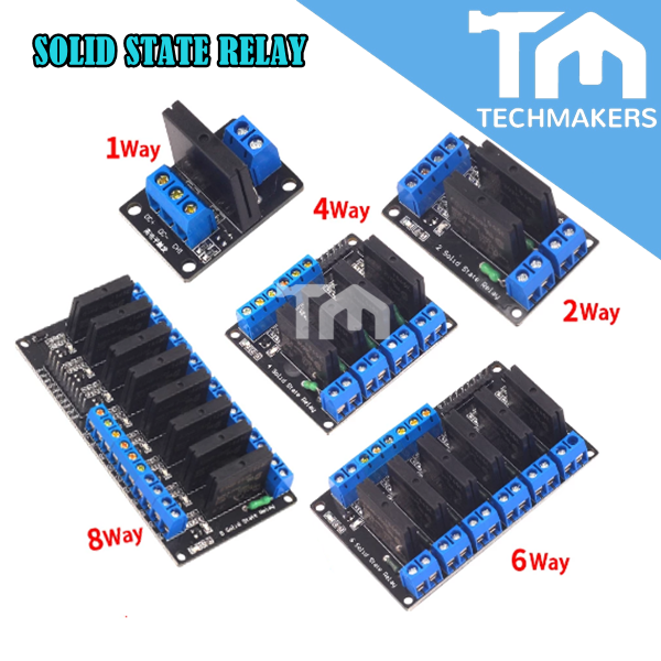 Solid State Relay (SSR) Module 1/2/4 Channel – AC Load