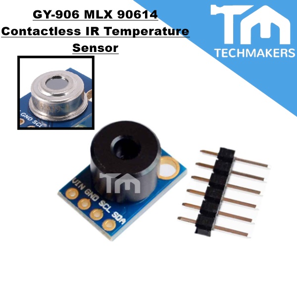 Gy 906 Mlx90614es5f Dcc New Mlx90614 Mlx 90614 Contactless Ir Temperature Sensor Module For